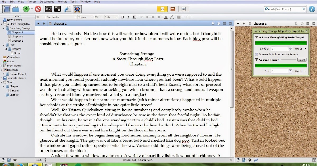 Written To Write: Using Scrivener - Why To Use Scrivener + Starting A ...