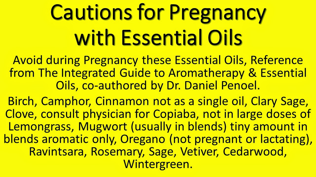 Clinical Essential Oils: SAFETY with Essential Oils