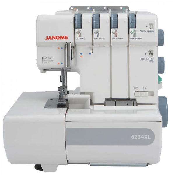 Tipos de puntadas máquina overlock