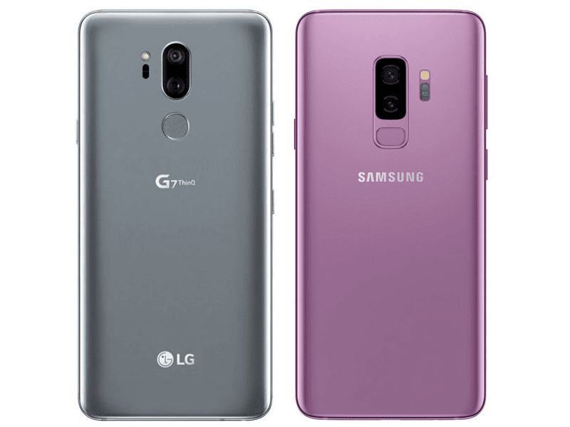 LG G7+ ThinQ vs Samsung Galaxy S9+ Specs Comparison