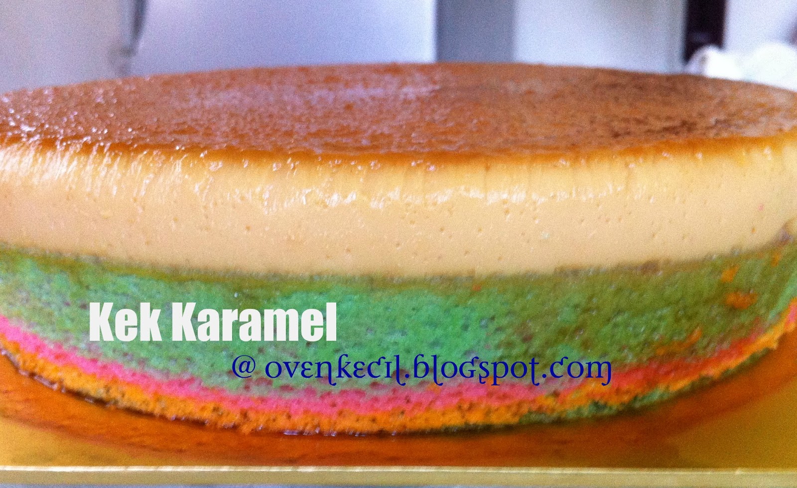 CUTE OVEN, SMALL KITCHEN: KEK KARAMEL