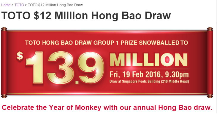 Journey: 12 million Hong bao draw