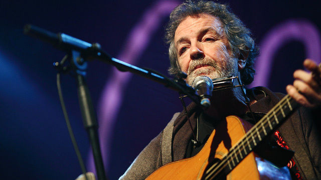 Irish balladeer Andy Irvine at the Burren Pub on September 21