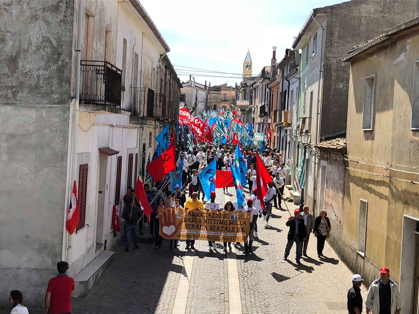 Lavoro è sicurezza sulla Statale 106 ~ Basta Vittime Sulla S.S.106