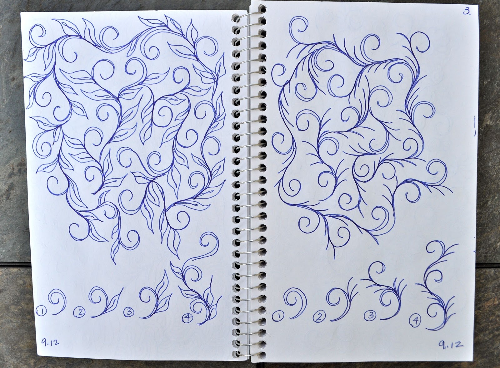 LuAnn Kessi: Sketch Book......C Background Filler