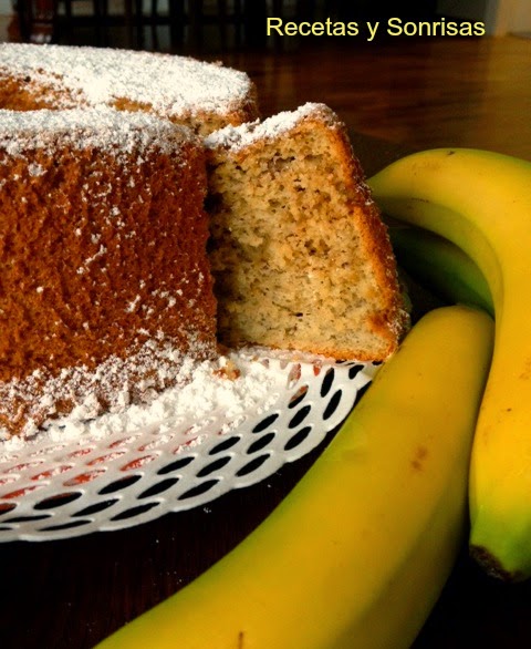 PASTEL CHIFFON DE PLATANO