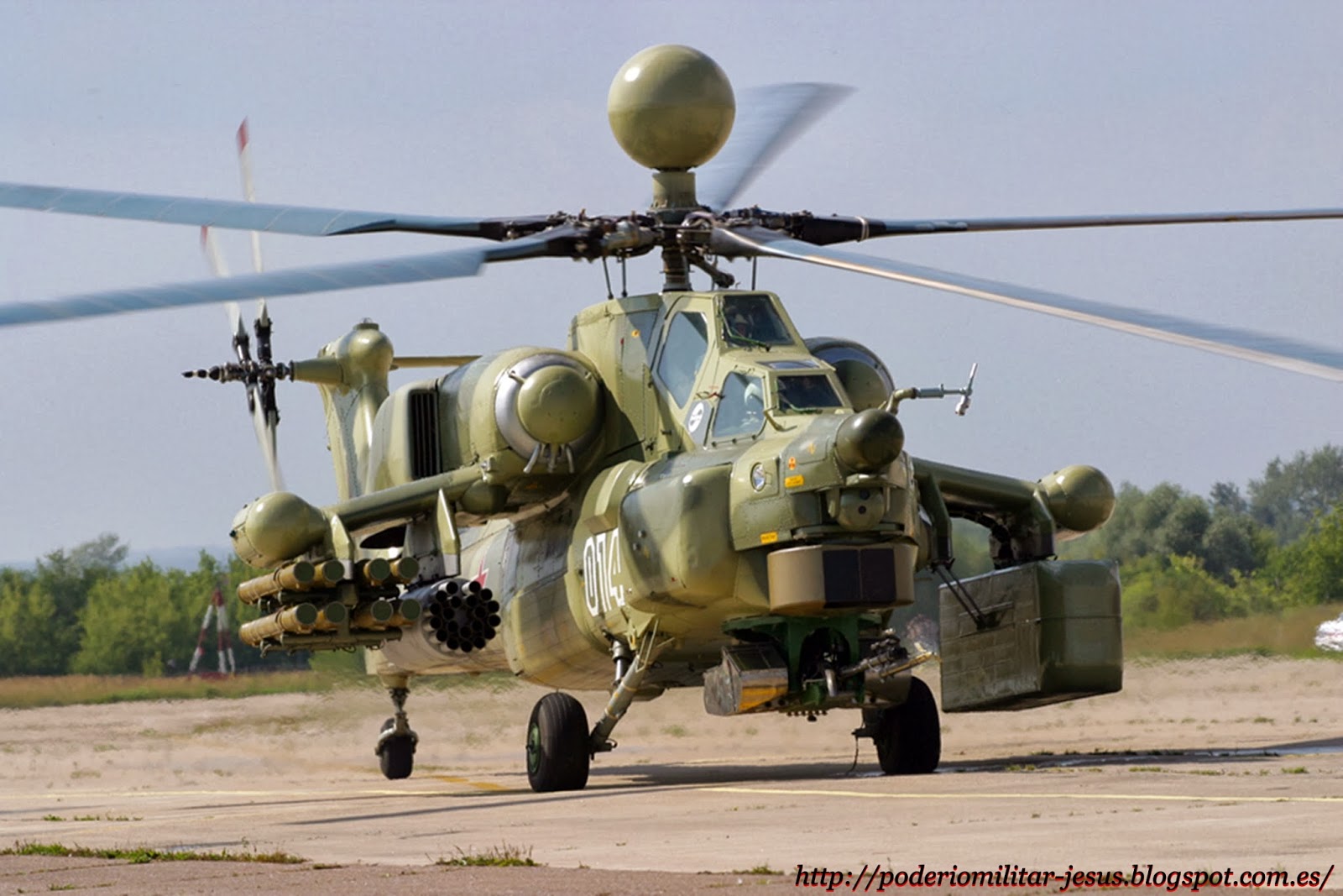 Poderío Militar: Helicóptero militar ruso Mi-28NM contará con un ...