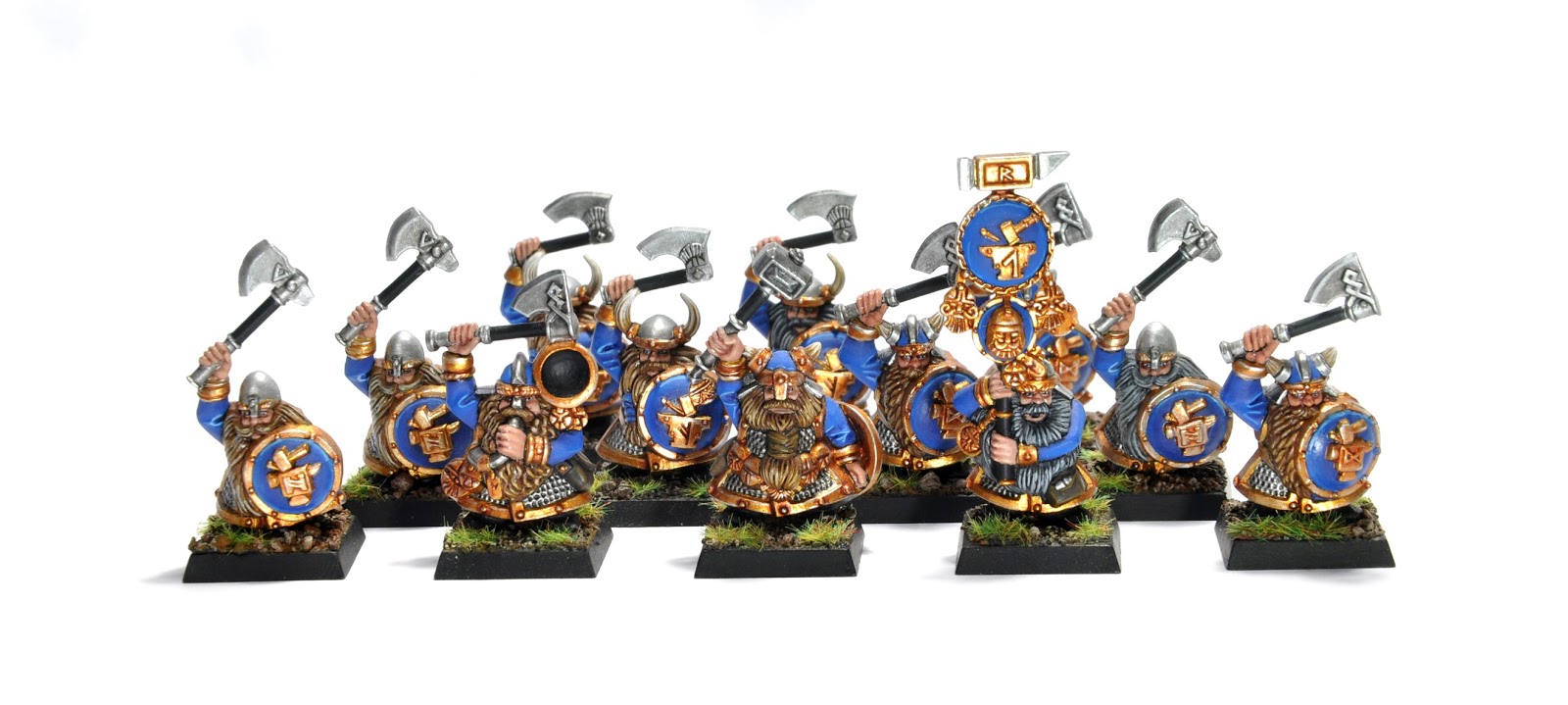 Beautiful Dwarf Warriors