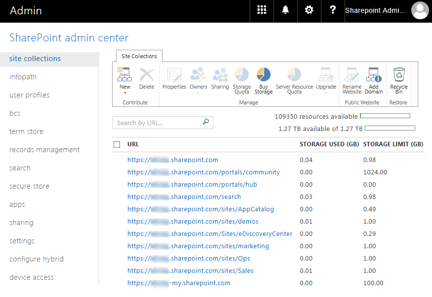 SharePoint Online: Get All Site Collections using PowerShell ...