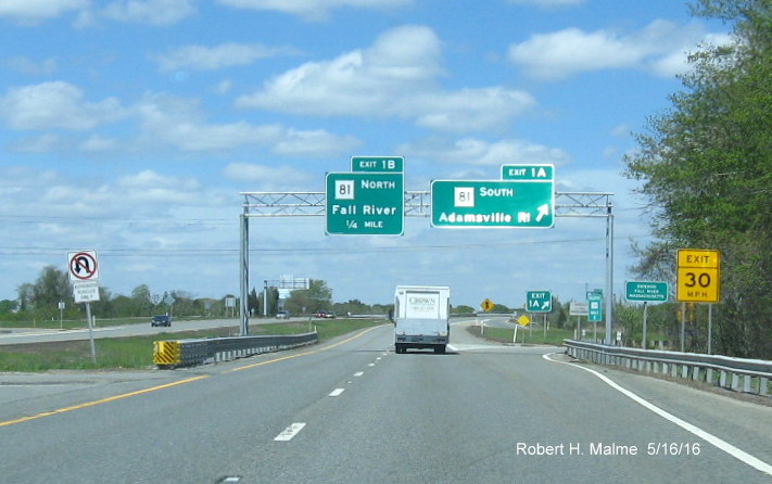 New Massachusetts Exit Signage and Milepost Exit Conversion Project Update