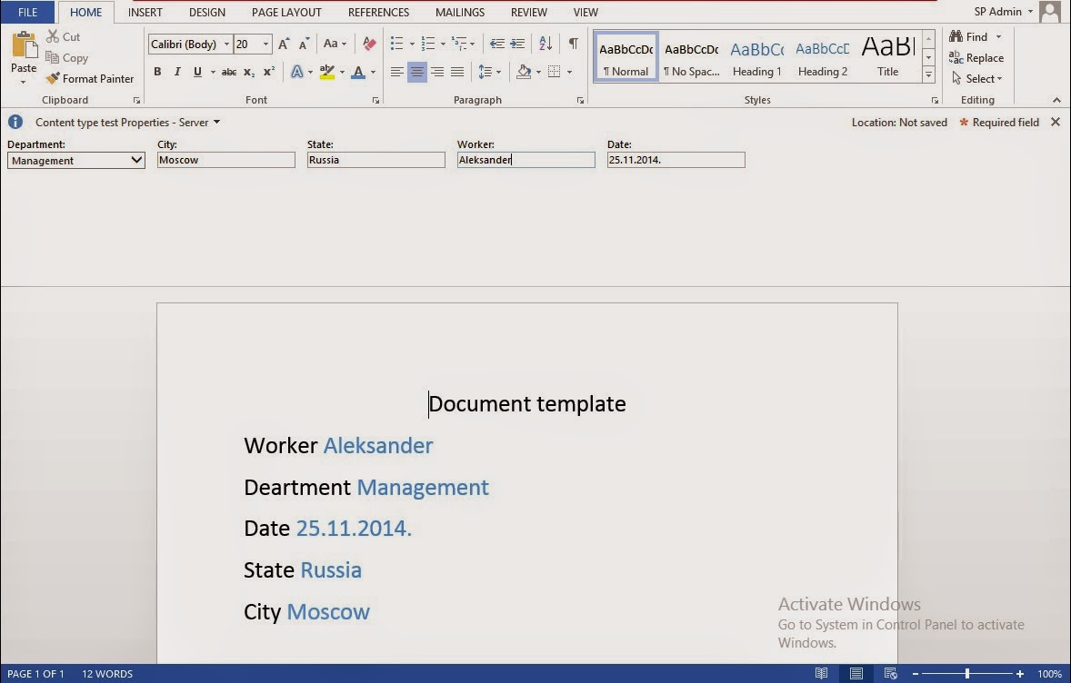 SharePoint tricks: 2014