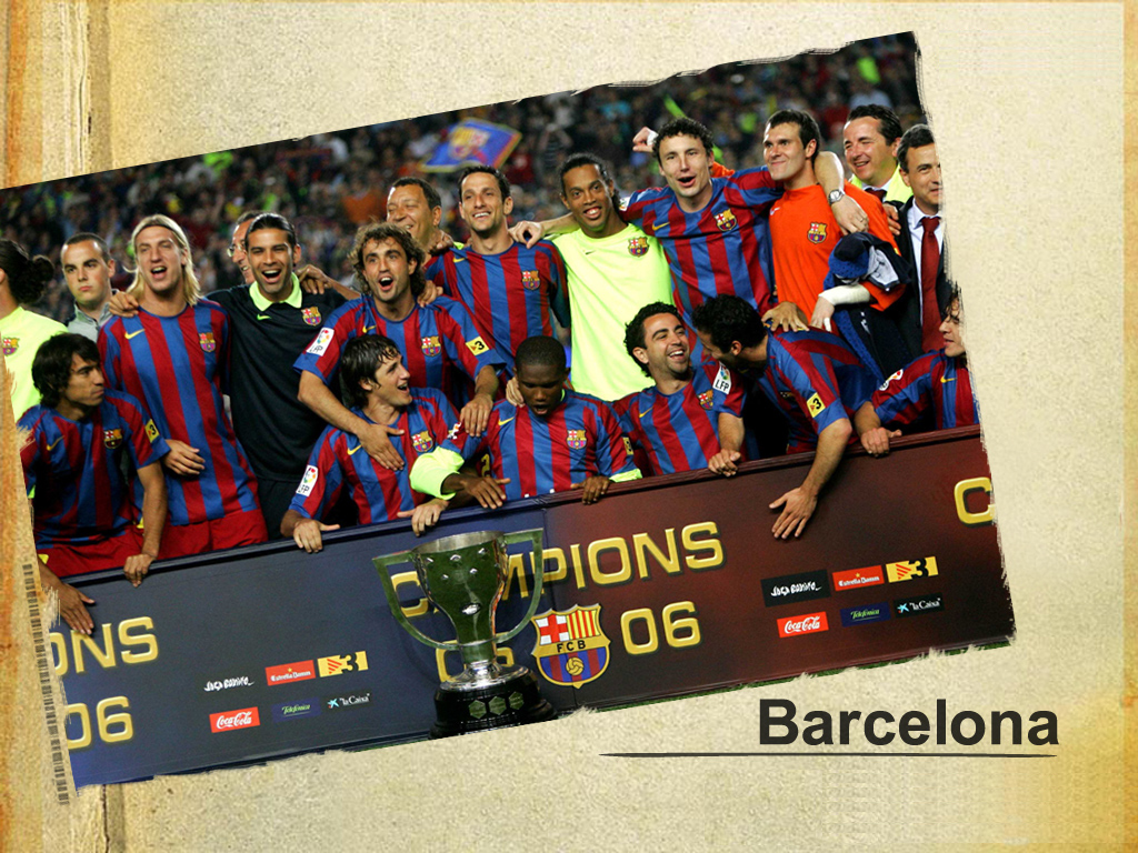 Anime wallpaper: FC Barcelona