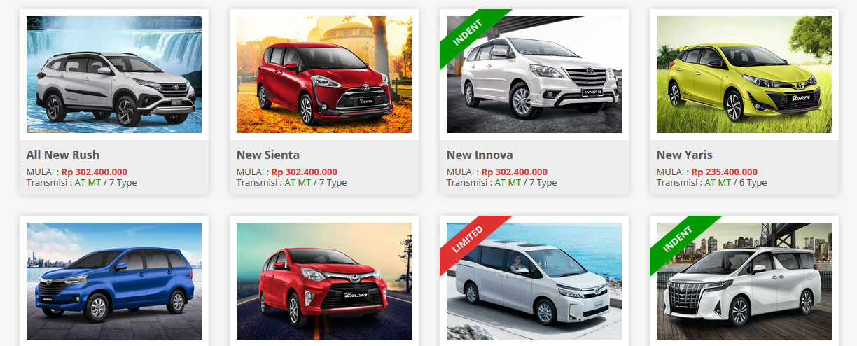 Jasa Pembuatan Website Sales Mobil, Otomotif, Motor Murah Keren