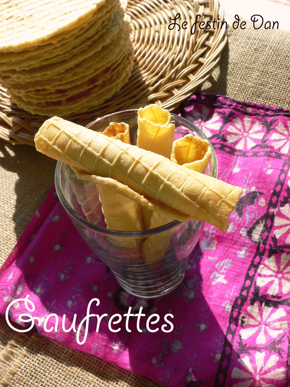 Le Festin de Dan: Gaufrettes