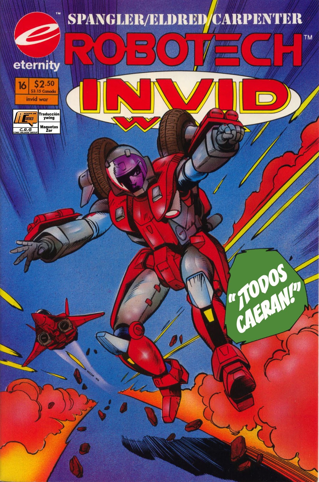 Invid War # 16 (de 18) - ROBOTECH/MACROSSComics
