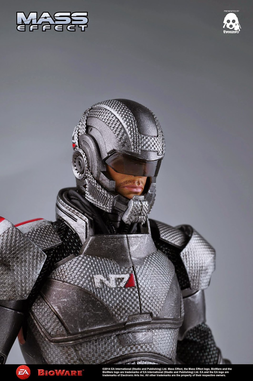 toyhaven: ThreeZero 1/6 scale Mass Effect 3 John Shepard 12-inch ...