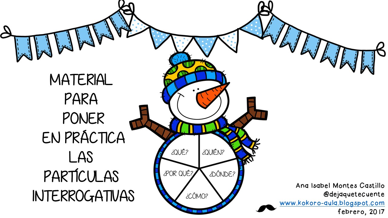 Deja que te cuente...: Poniendo en práctica las partículas interrogativas