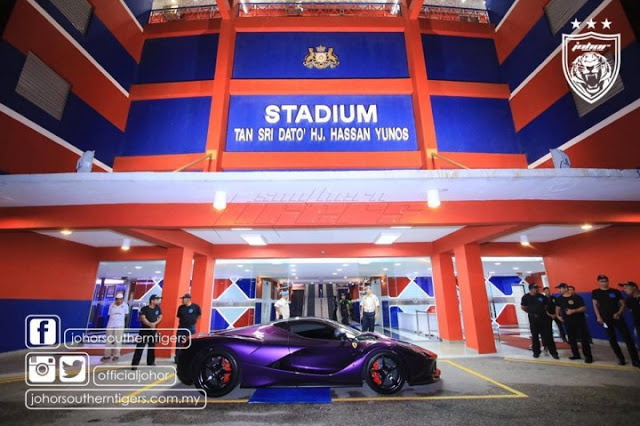 Kereta Terbaru TMJ. Dengan Rupa Bentuk Yang Garang, Mewah Dan Bergaya ...