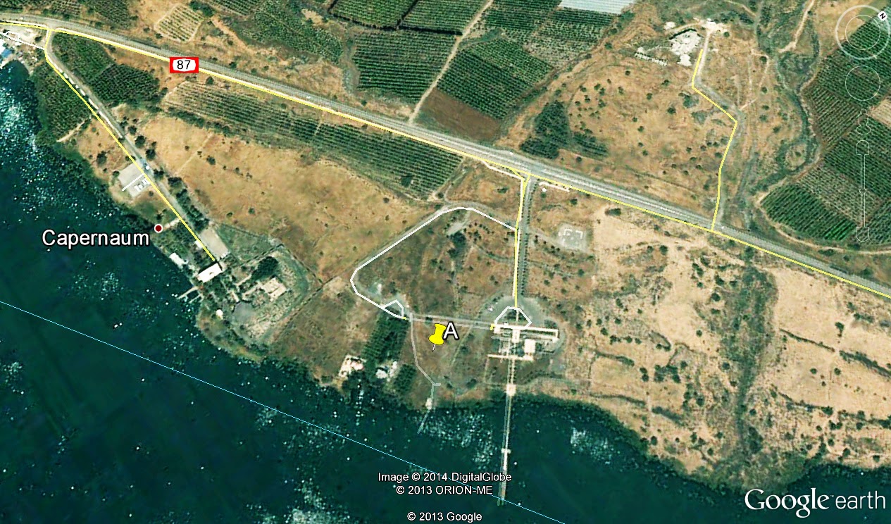 ArqueoLugares: CAFARNAÚM. Mar de Galilea. Israel.