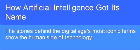 Helge Scherlund's eLearning News: How Artificial Intelligence Got Its ...