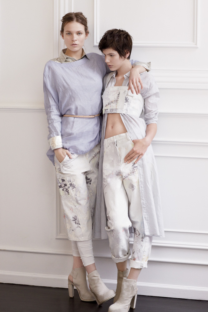 Celebrity Fashions: Kat Hessen and Milica Blagojevic - The NY Times T ...