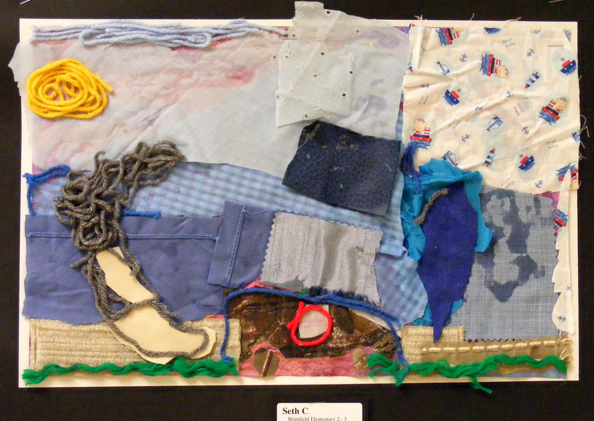 Suffield Elementary Art Blog!: Fabric Collage!