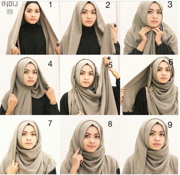 Tutorial Hijab Modern untuk Kondangan
