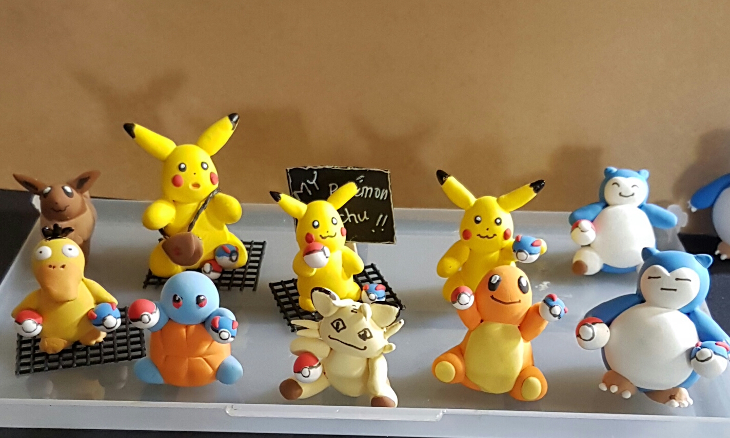 Kin's Miniature Workshop Handmade Clay Food by Kin Quek. Have Fun With ...