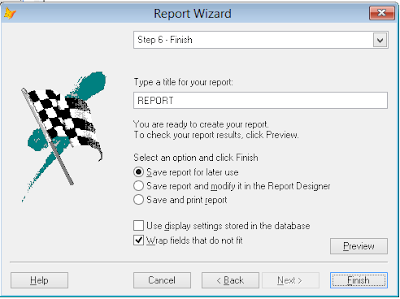 Cara Membuat Report di Visual Foxpro - Qualov
