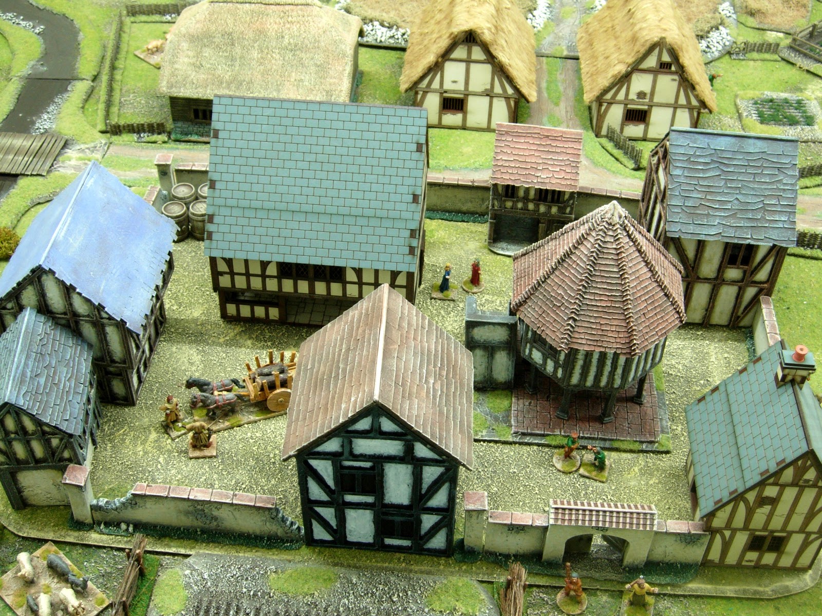 Wargaming with Silver Whistle: Medieval Terrain for War of the Roses game