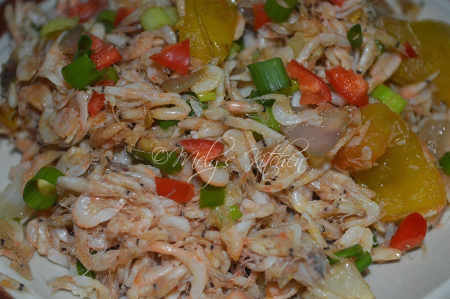 Mely's kitchen: Ginisang Fresh Alamang