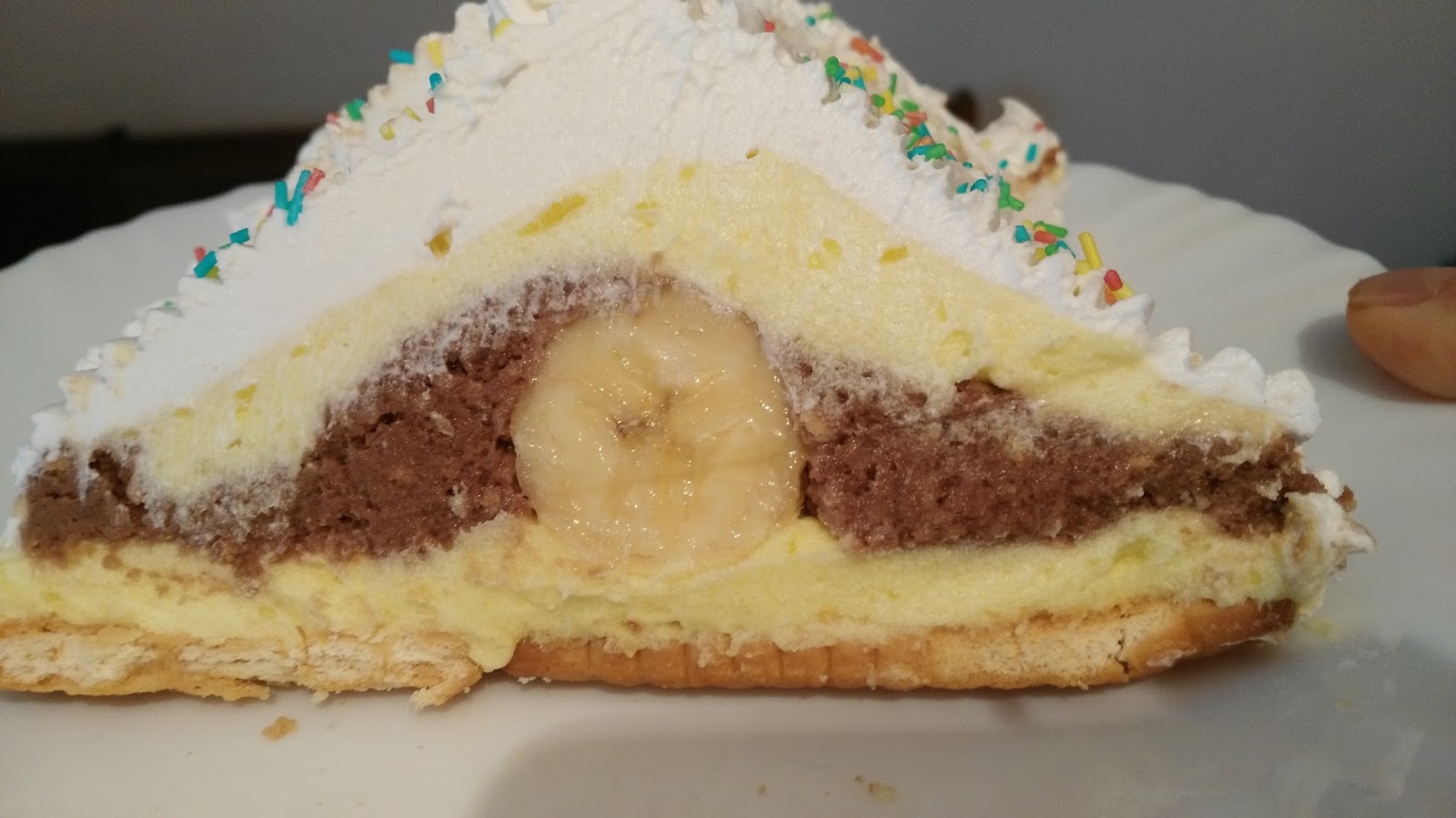 Bakina kuhinja - fantastična posna torta sa bananama (fantastic cake ...