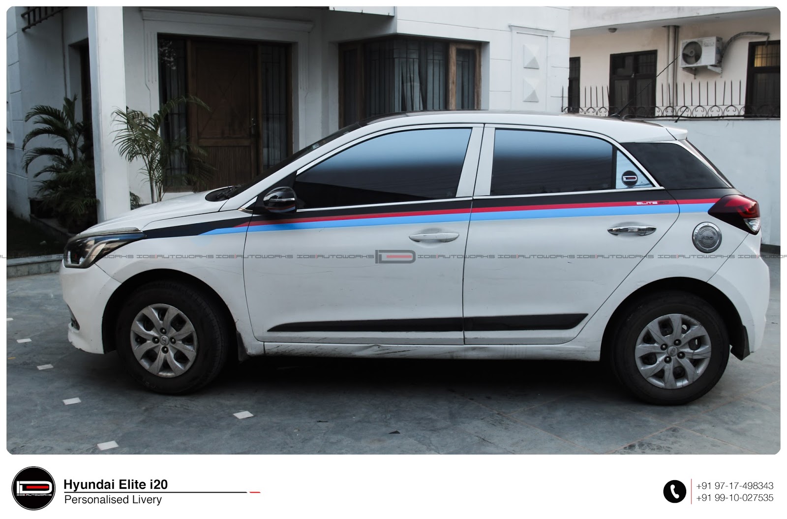 Hyundai i20 Elite - Racing Stripes | IDE Autoworks