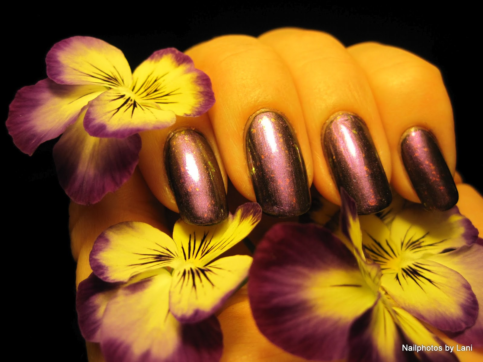 Nailphotos by Lani: OPI Lady in Black+ Deborah Lippmann Private Dancer+ ...