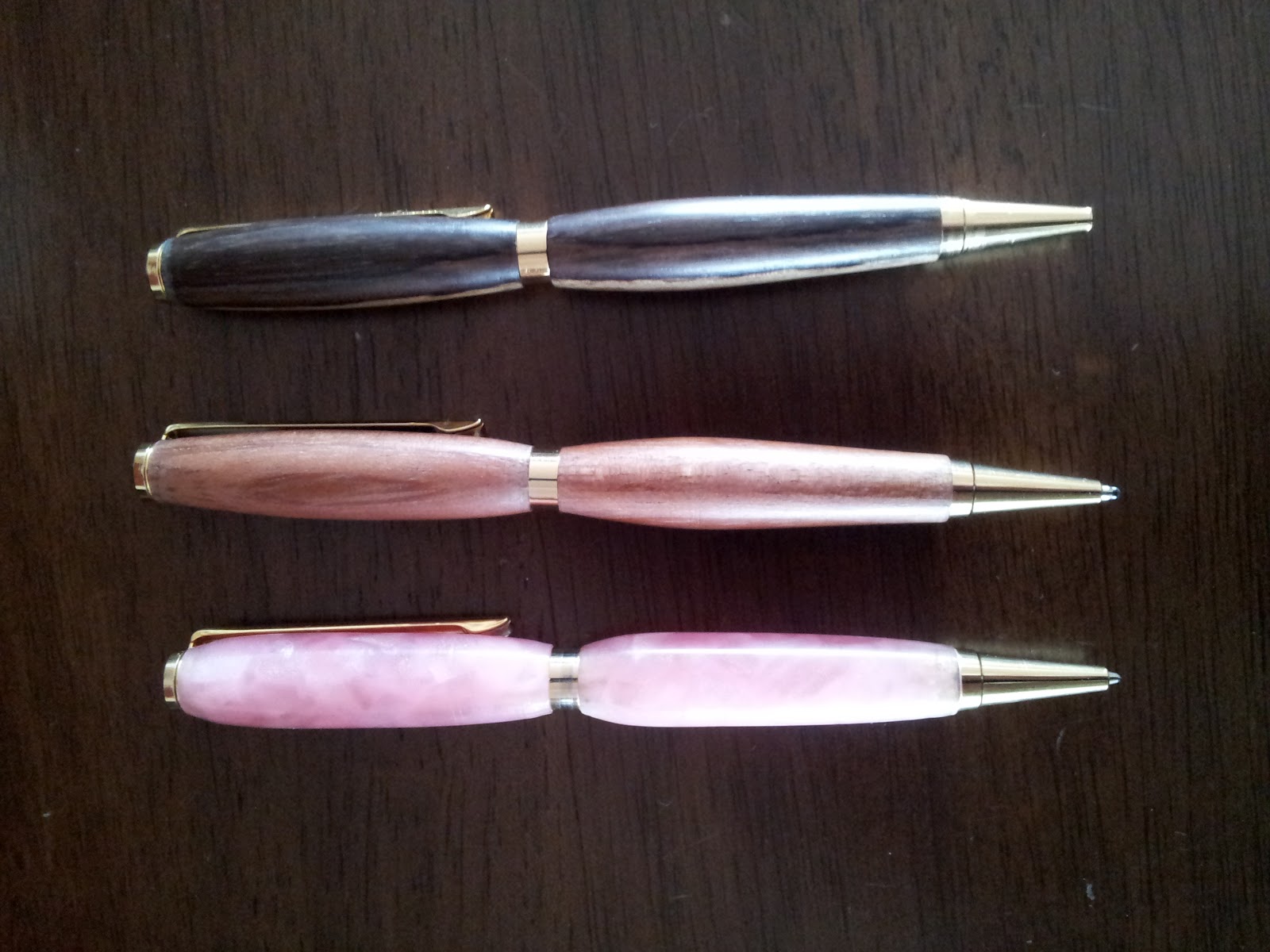 Wexford Woodworking: Wooden Woodturned Pens