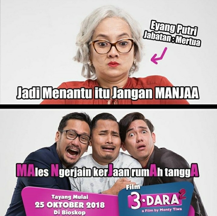 Review Film 3 Dara 2: Kutukan Jenaka Menjadi Bapak Rumah Tangga | Diary ...