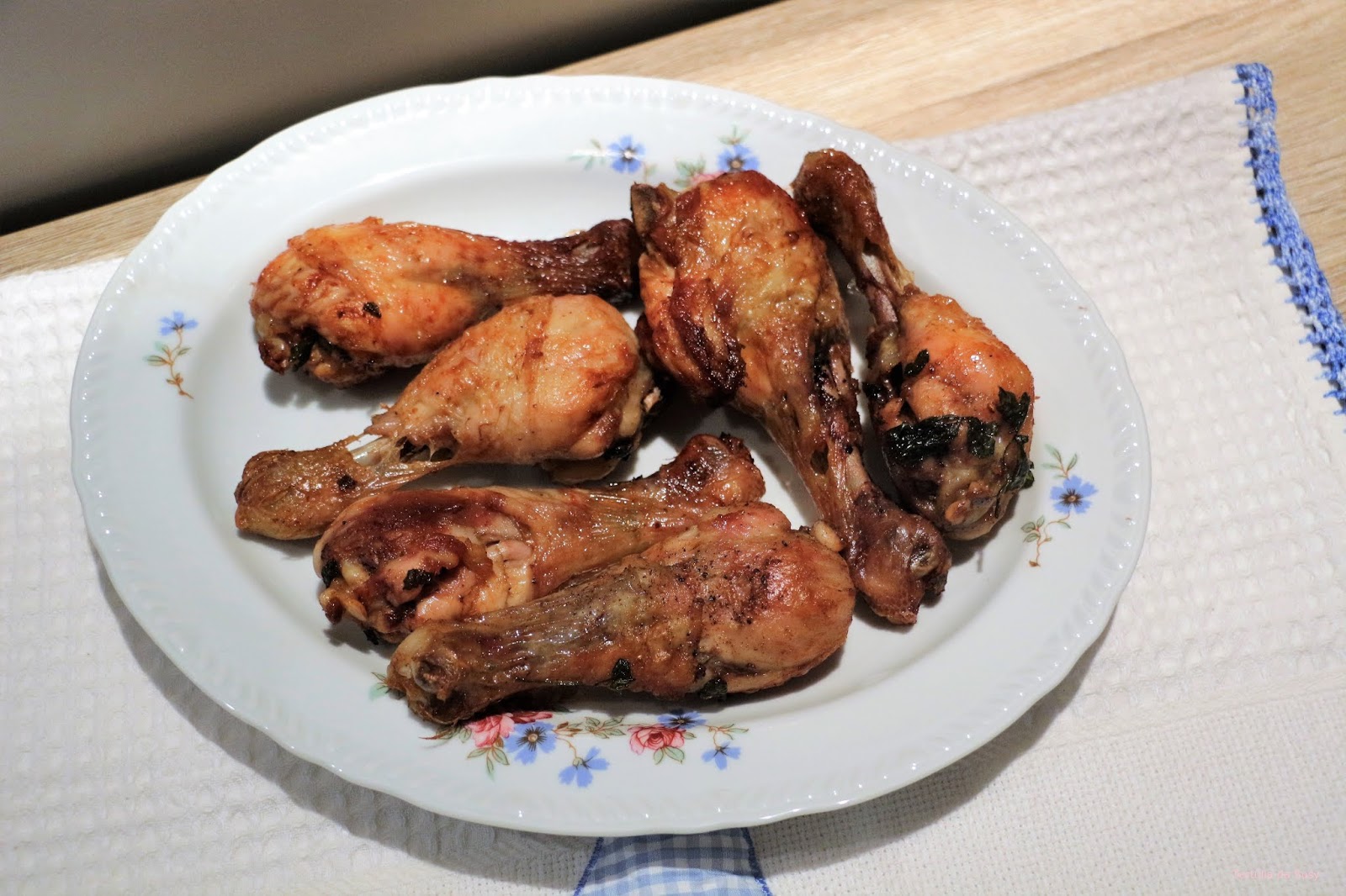 Pernas de frango à passarinha - Tertúlia da Susy