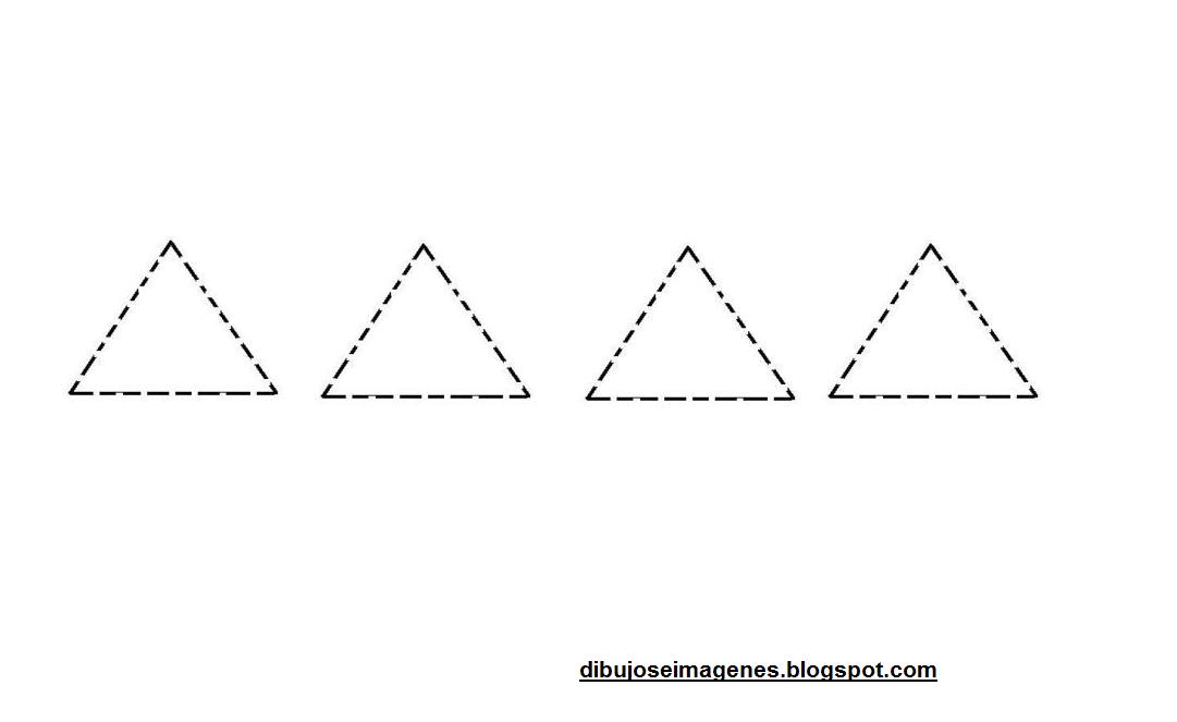 Dibujo de triangulos para colorear - Imagui