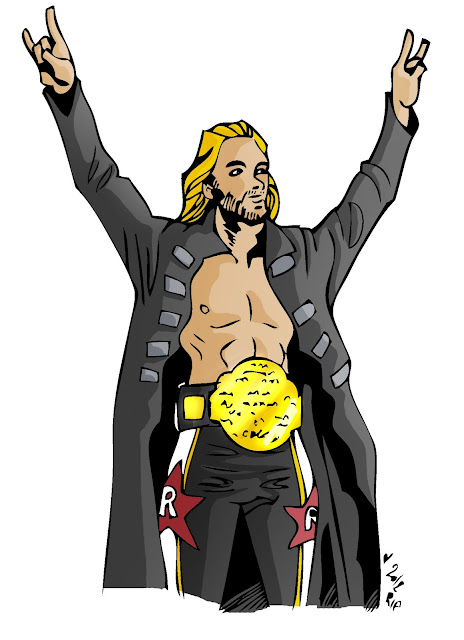 Alex Rip Illustrations / Bandes dessinées: WWE Edge