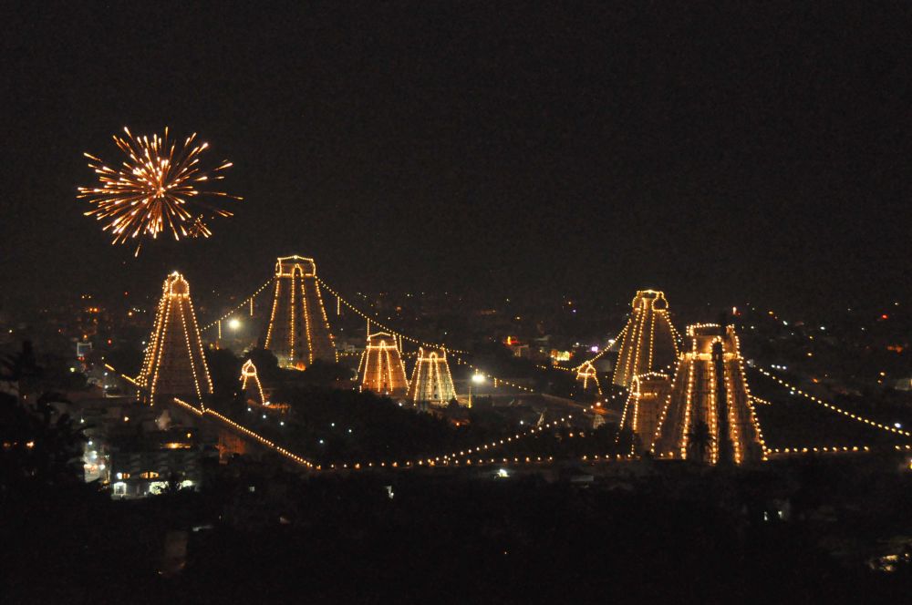 Deepam Temple Lights 2012 - ARUNACHALA GRACE
