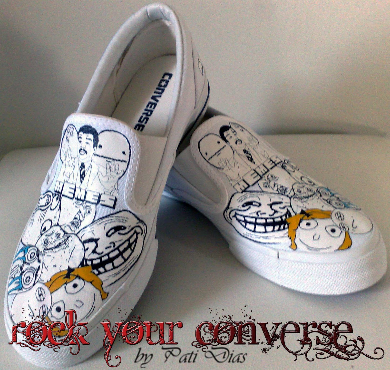 Converse All Star Customizado - Rock Your Converse!: Você sabe o que ...