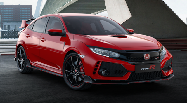 Honda Civic Type R FK8 (2017 à 2021) - Couleurs, code peinture