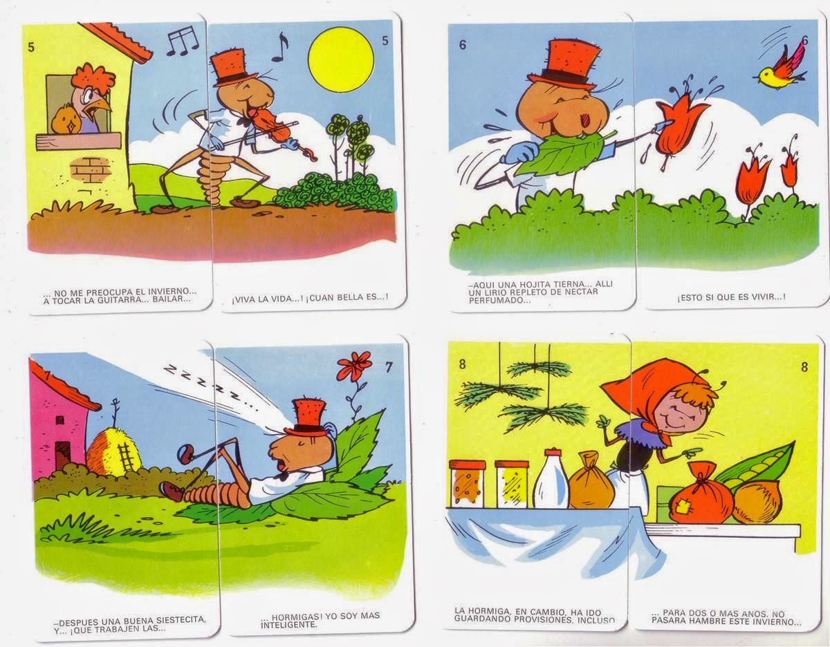 Barajas y Naipes: La cigarra y la hormiga