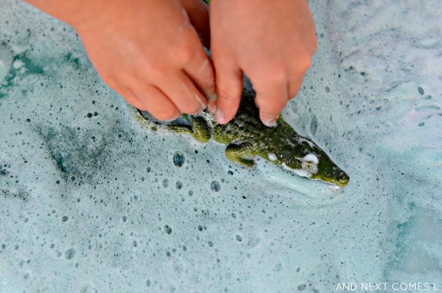 Alligator Small World Sensory Play for Kids | And Next Comes L ...