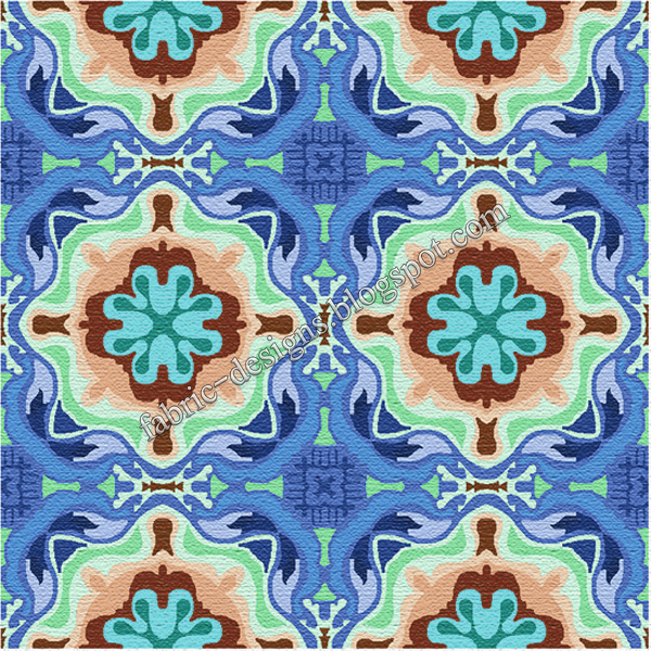 geometric textile patterns and designs