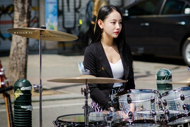 A-Yeon, Drummer Cantik Dan Seksi Band Korea Bebop ~ Kumpulan Cerita Hangat