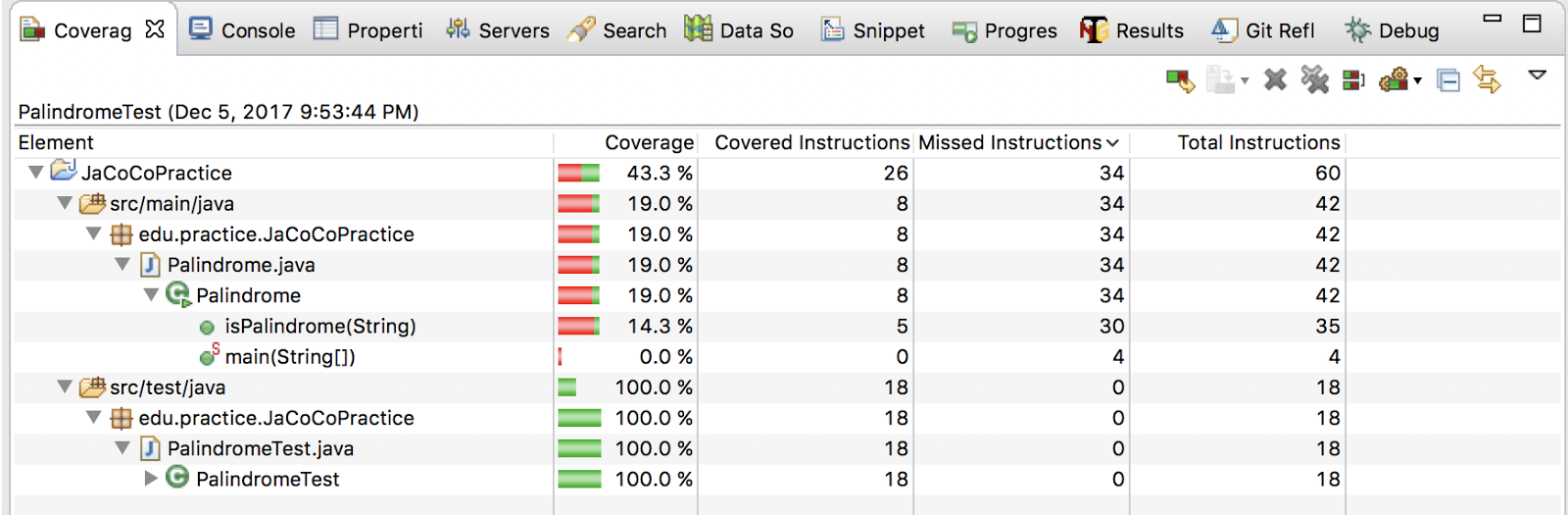 JaneJie: Code Coverage - JaCoCo Tutorial JaneJie: Code Coverage - JaCoCo Tutorial
