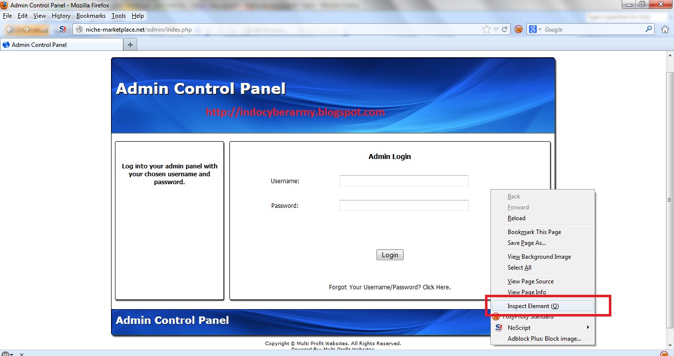 Cara Mudah Deface Website Dengan Bypass Admin Login | Newbie