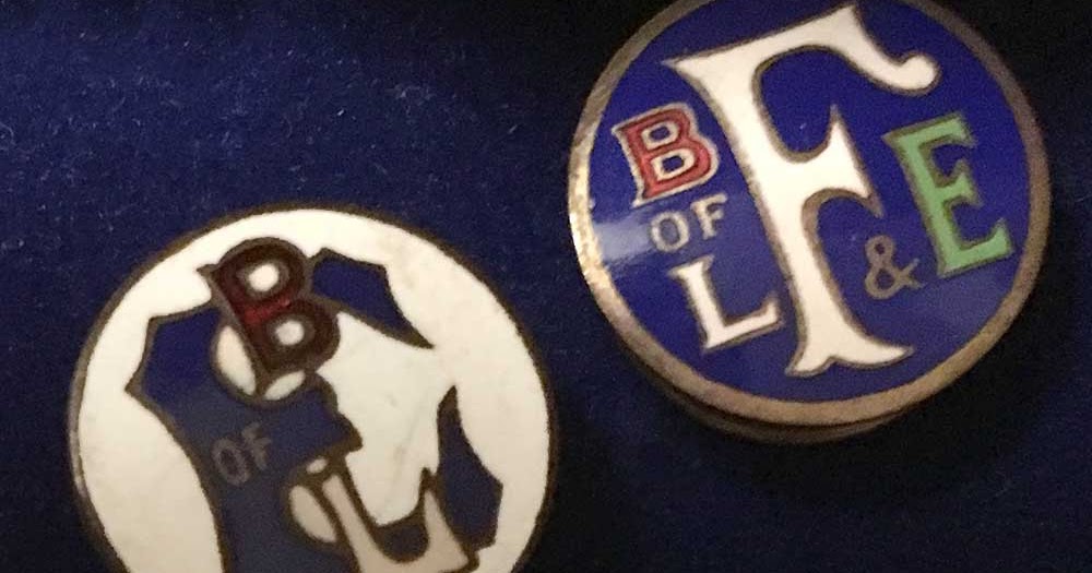 Daughter Number Three: Railroad Brotherhood Lapel Pins