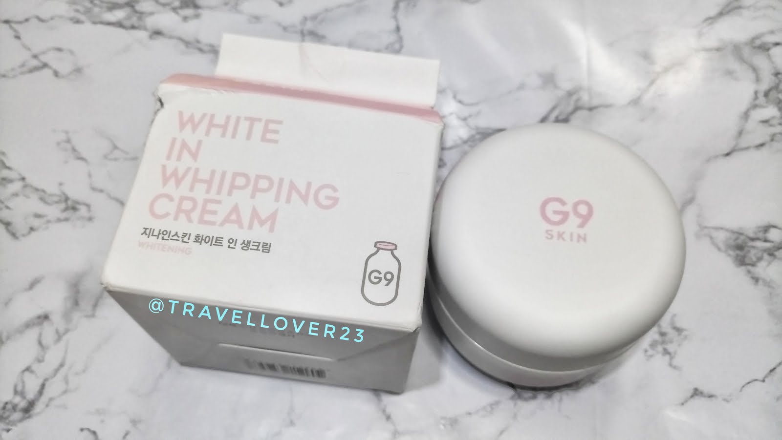 [Travel Beauty] 지나인스킨 G9 Skin White in Whipping Cream | Say Bye Bye To ...